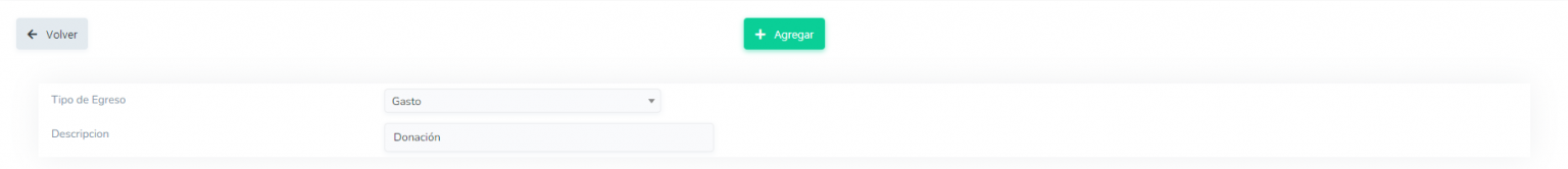 Clasificación de Egresos - Megadigital SRL